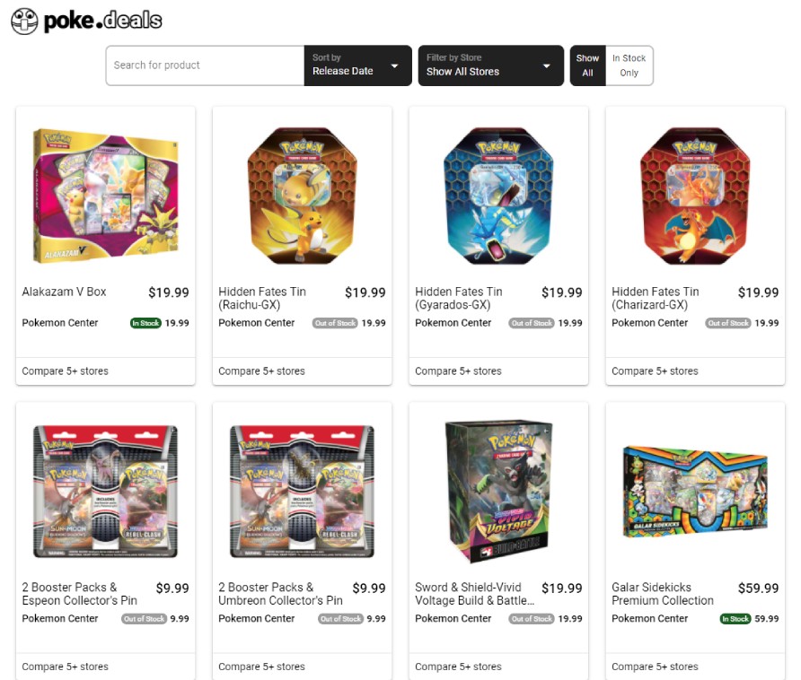 Realtime Poke Deal Alerts